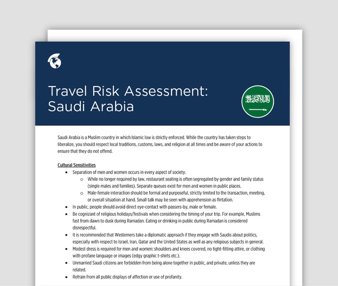 How to Create Effective Travel Risk Assessments for Work Trips